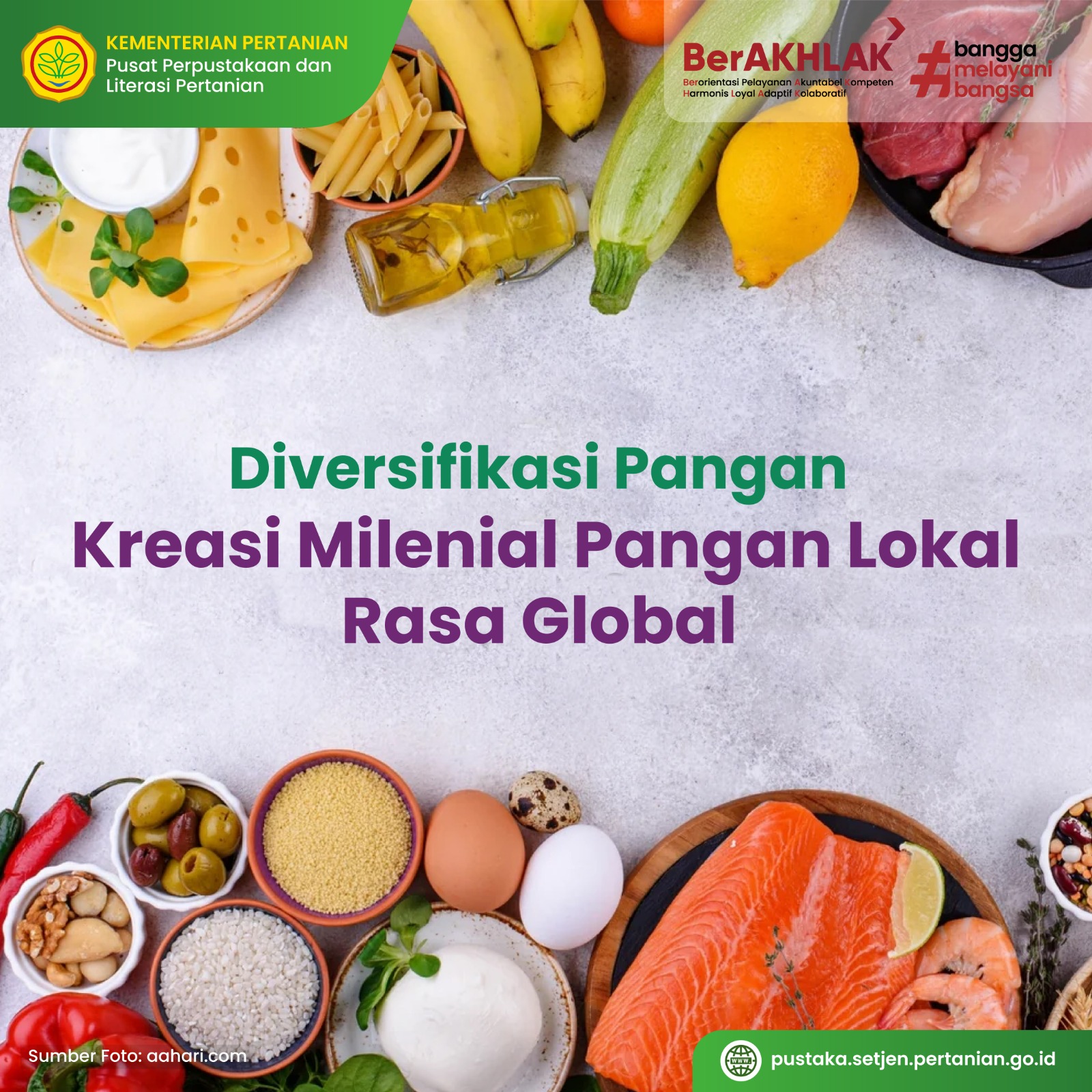 Diversifikasi Pangan: Kreasi Milenial dengan Pangan Lokal Rasa Global
