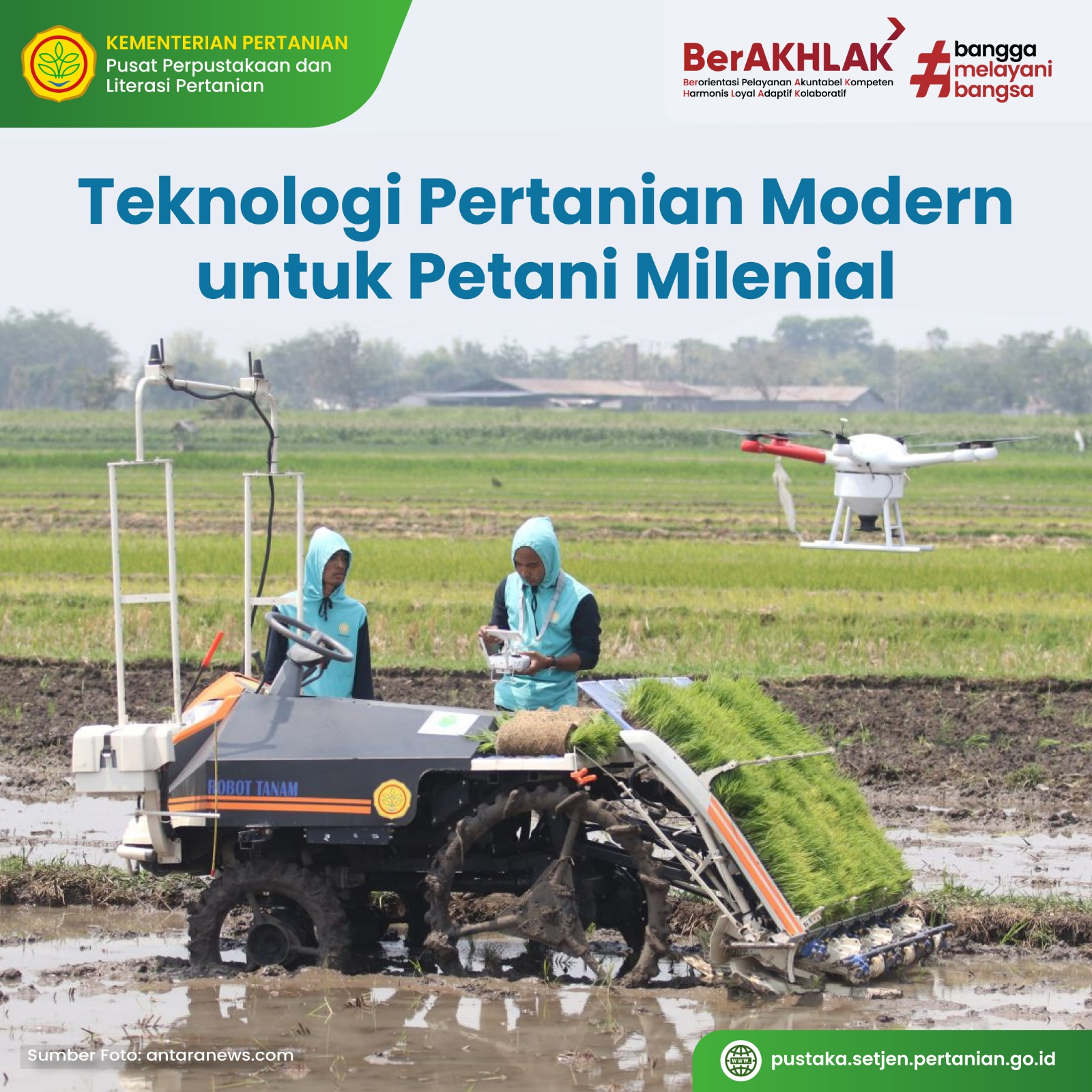 Teknologi Pertanian Modern untuk Petani Milenial